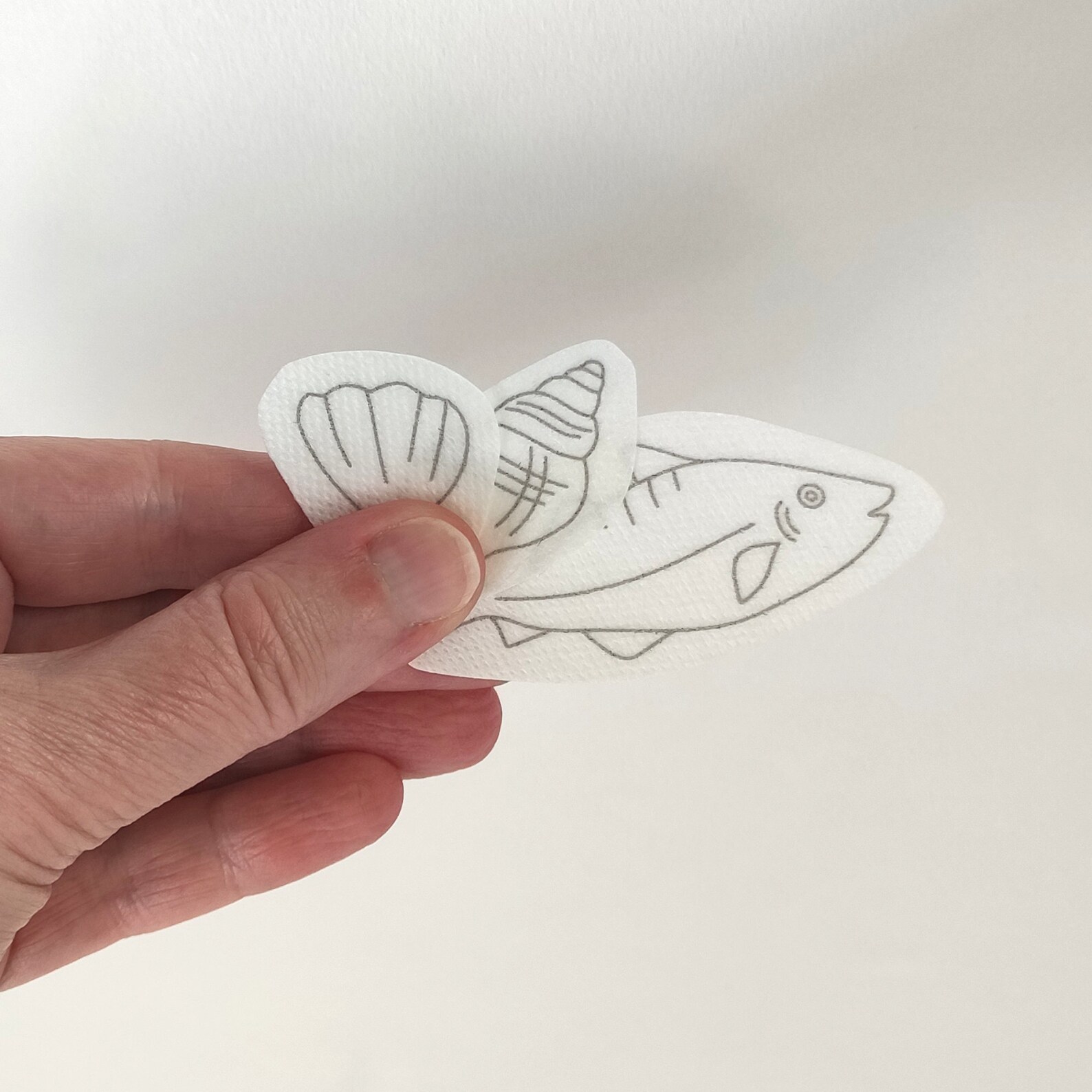 Whale Stick & Stitch Patterns for Free Motion Embroidery or Raw Edge ...