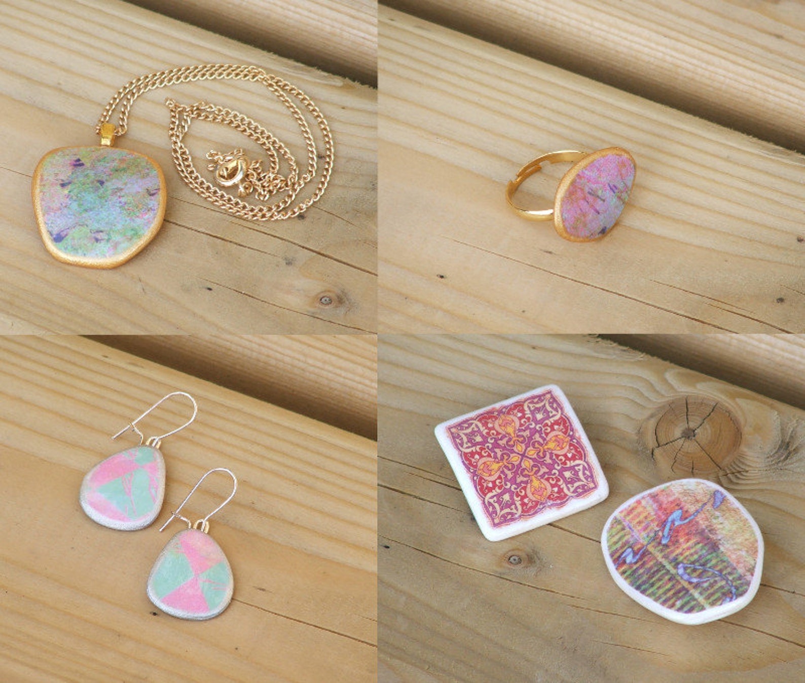 Paper Pebble Tutorial PDF How to make jewellery components | Etsy