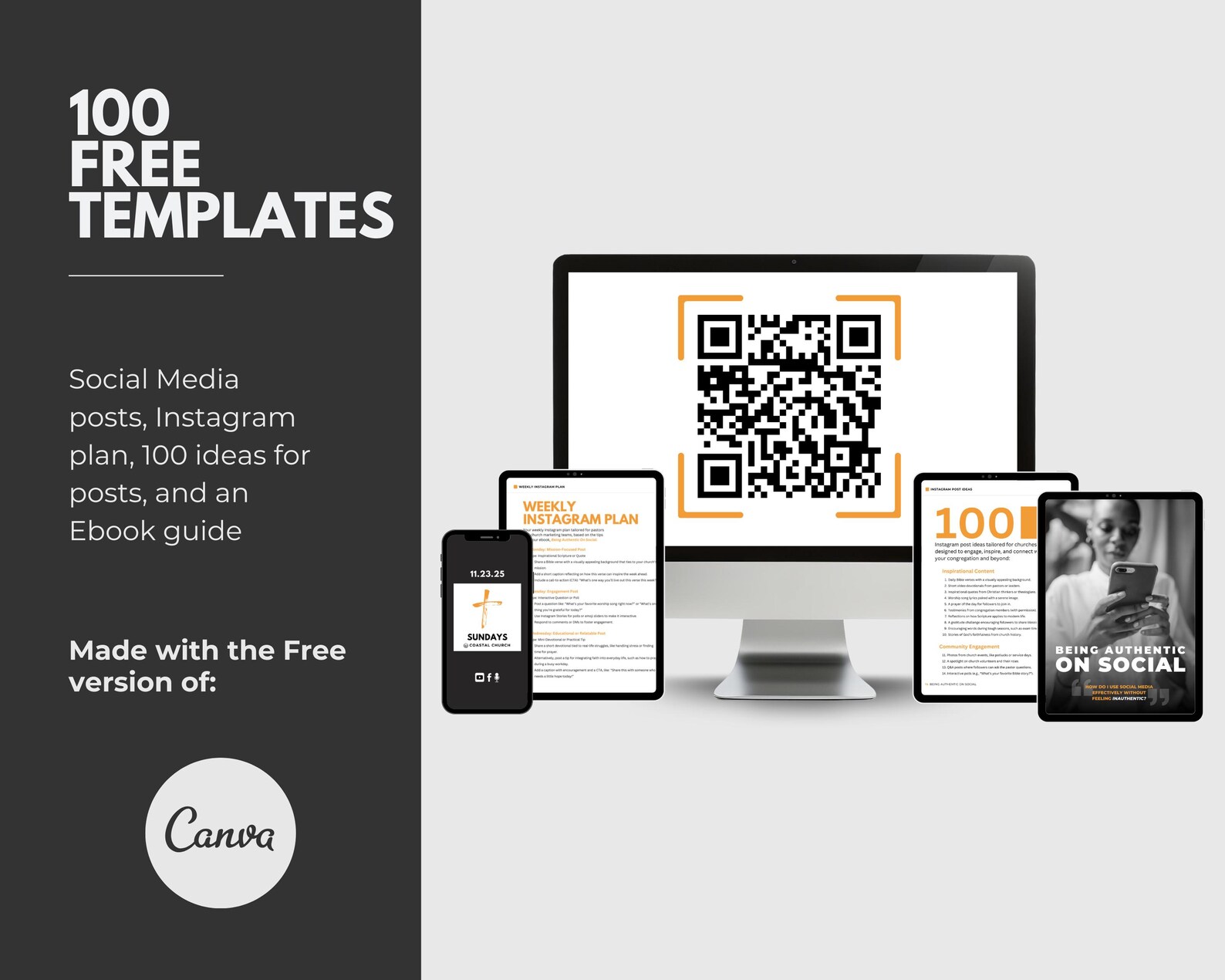 Church Connection Card Template Church Canva Template Church Templates ...