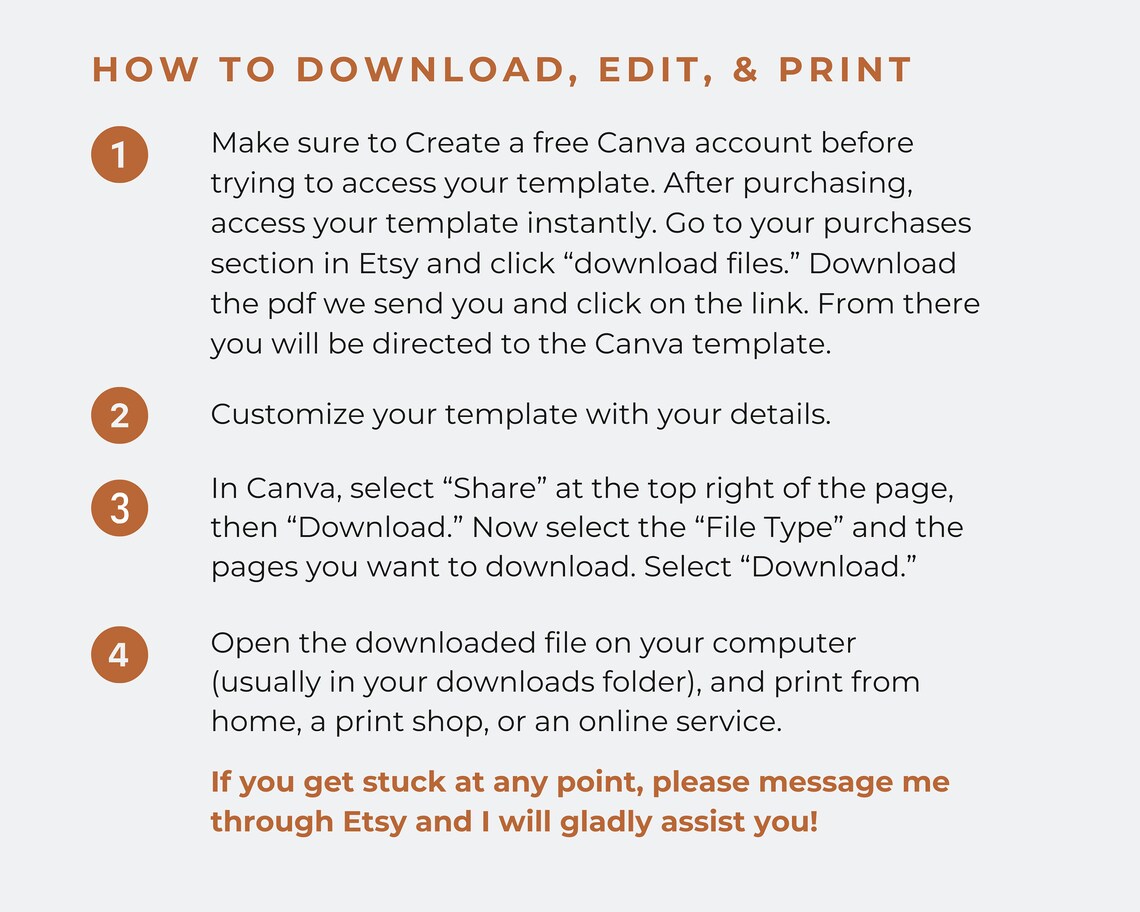 Modern Church Bulletin Template Canva Church Editable Church Bulletin ...