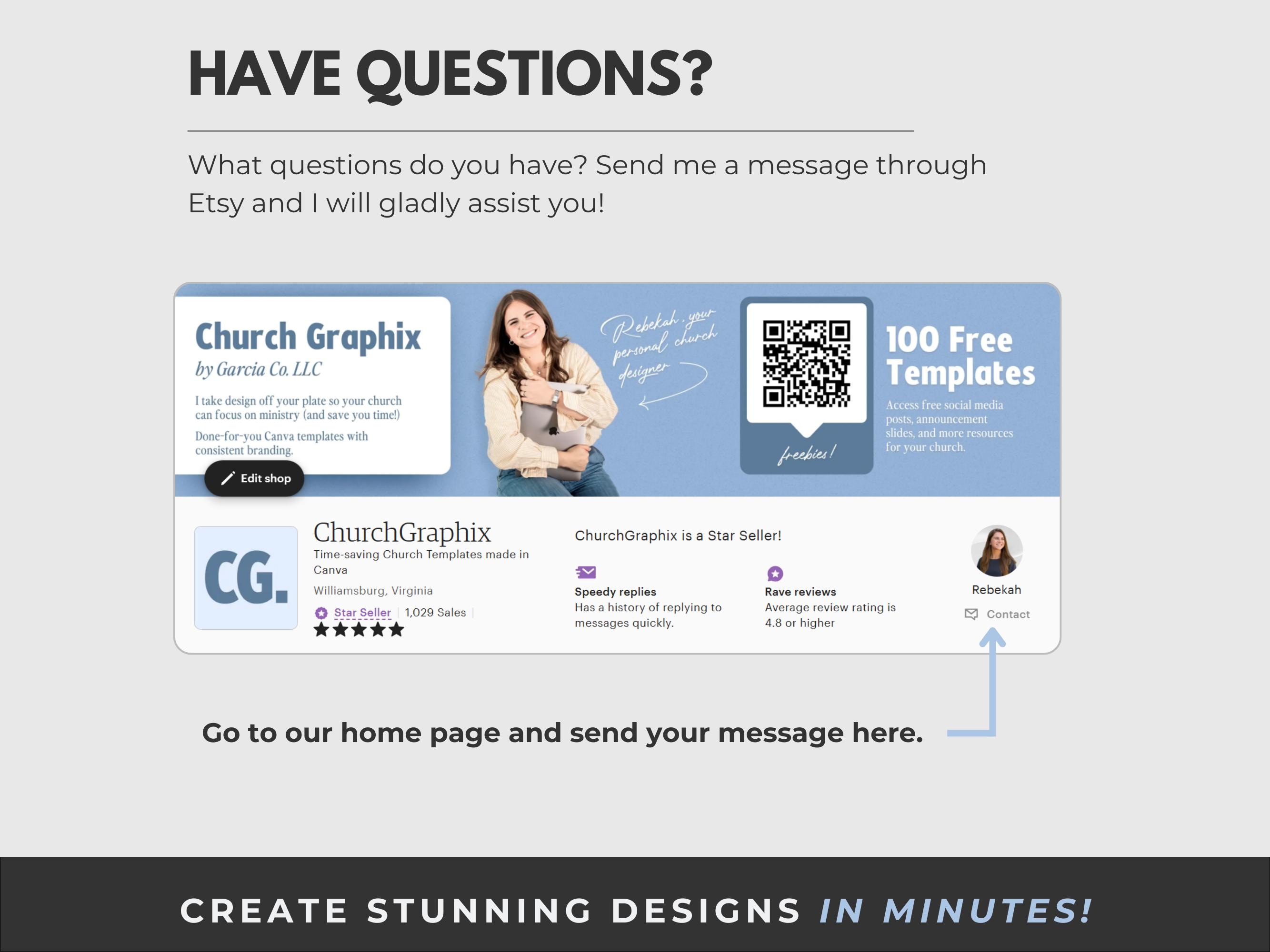 Church Staff Badge Templates, Lanyard Badge Template for Churches ...