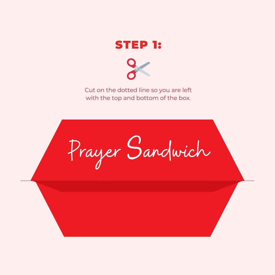 VBS Kids Prayer Sandwich Activity DIY Prayer Craft Printable Bible ...