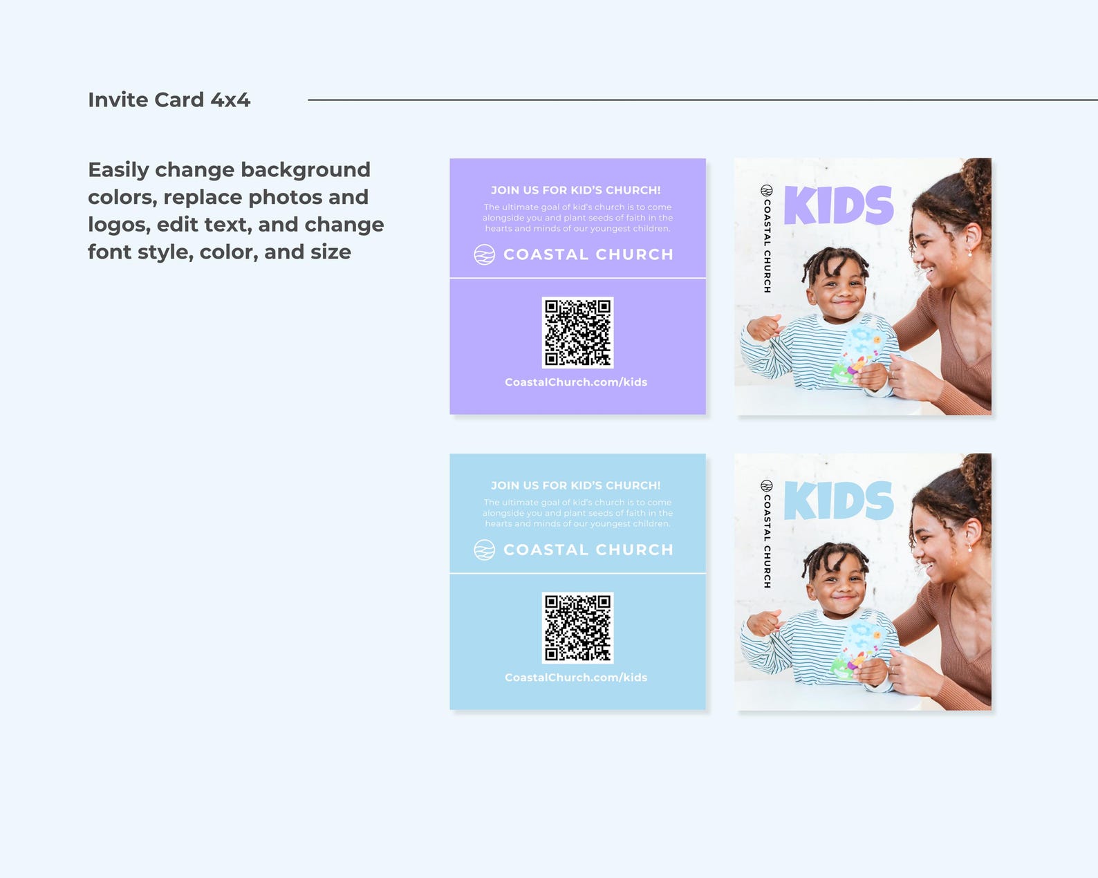 Kids Ministry Flyer VBS Flyer Kids Ministry Sign Kids Ministry Postcard ...