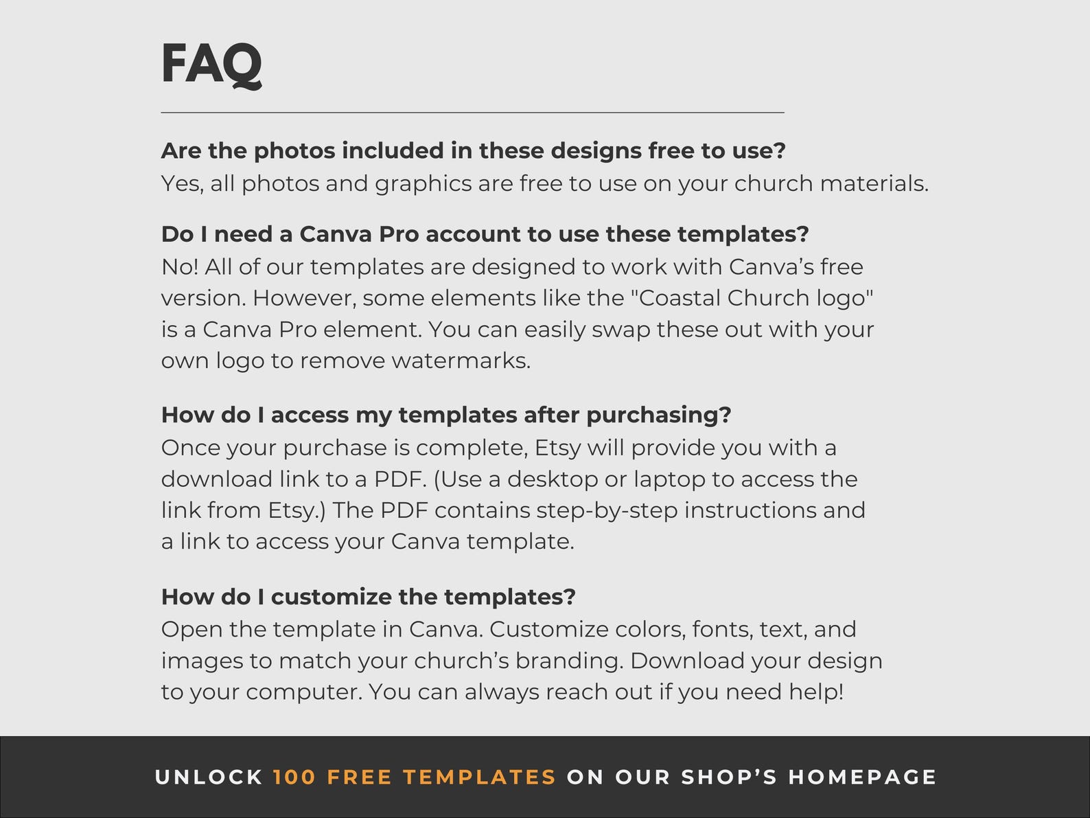 Church Bulletin Template Canva Church Template Editable Church Bulletin ...