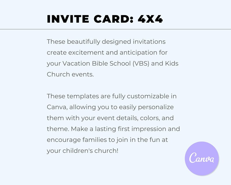 VBS Kids Ministry Invite Flyer Kids Ministry Sign Kids Ministry ...