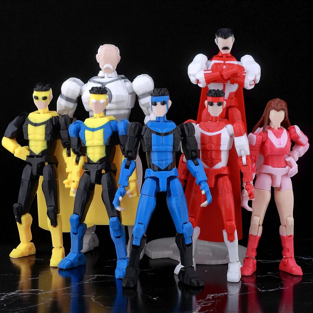 Jujutsu Kaisen 3D Printed Action Figures, Gojo Satoru Toji Yuji Sukuna ...