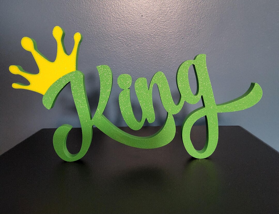 King Name Plate - Etsy