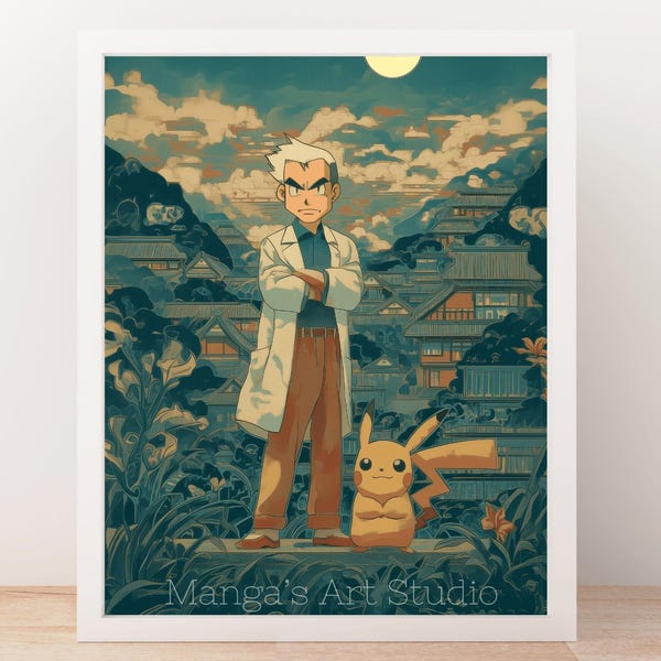 Professor Oak - Etsy