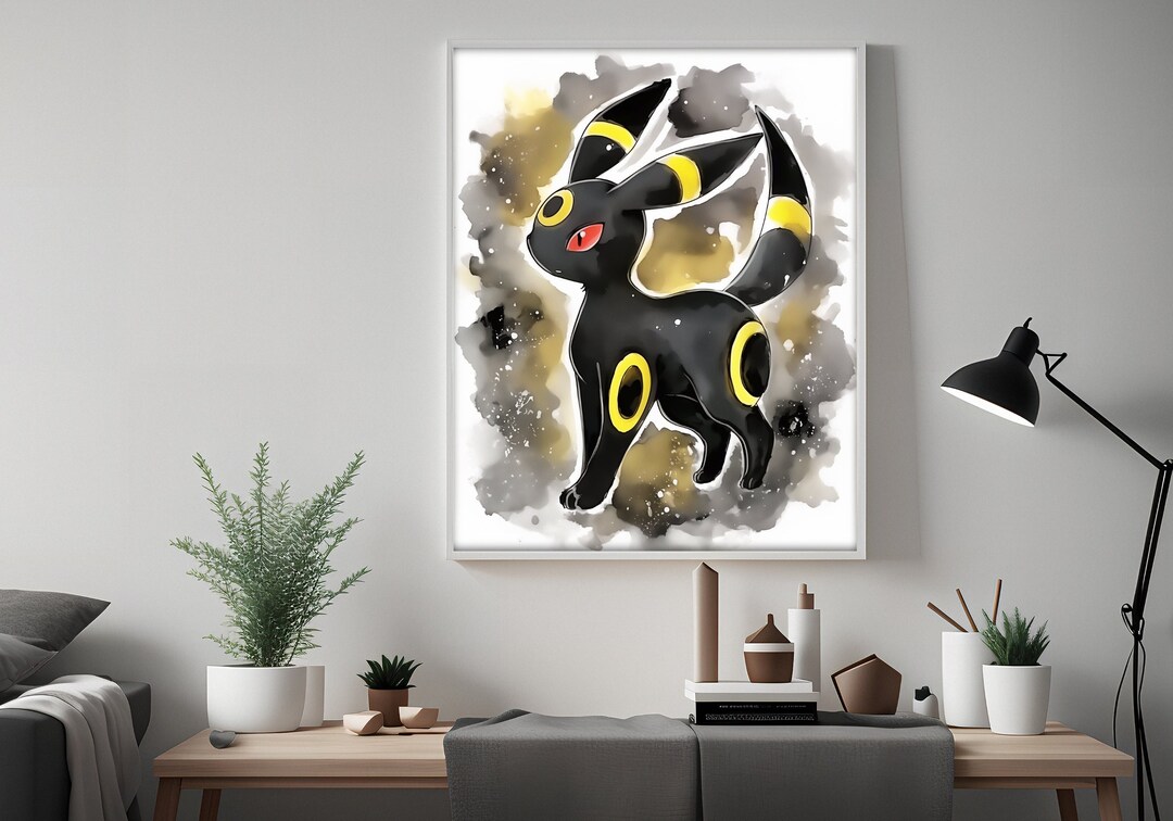 Umbreon Pokemon, Anime Poster, High Quality, Printable Wall Art ...