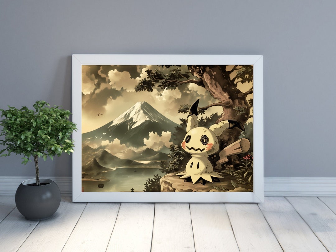 Mimikyu Anime Poster: Japanese Home Wall Art (digital Download) - Etsy