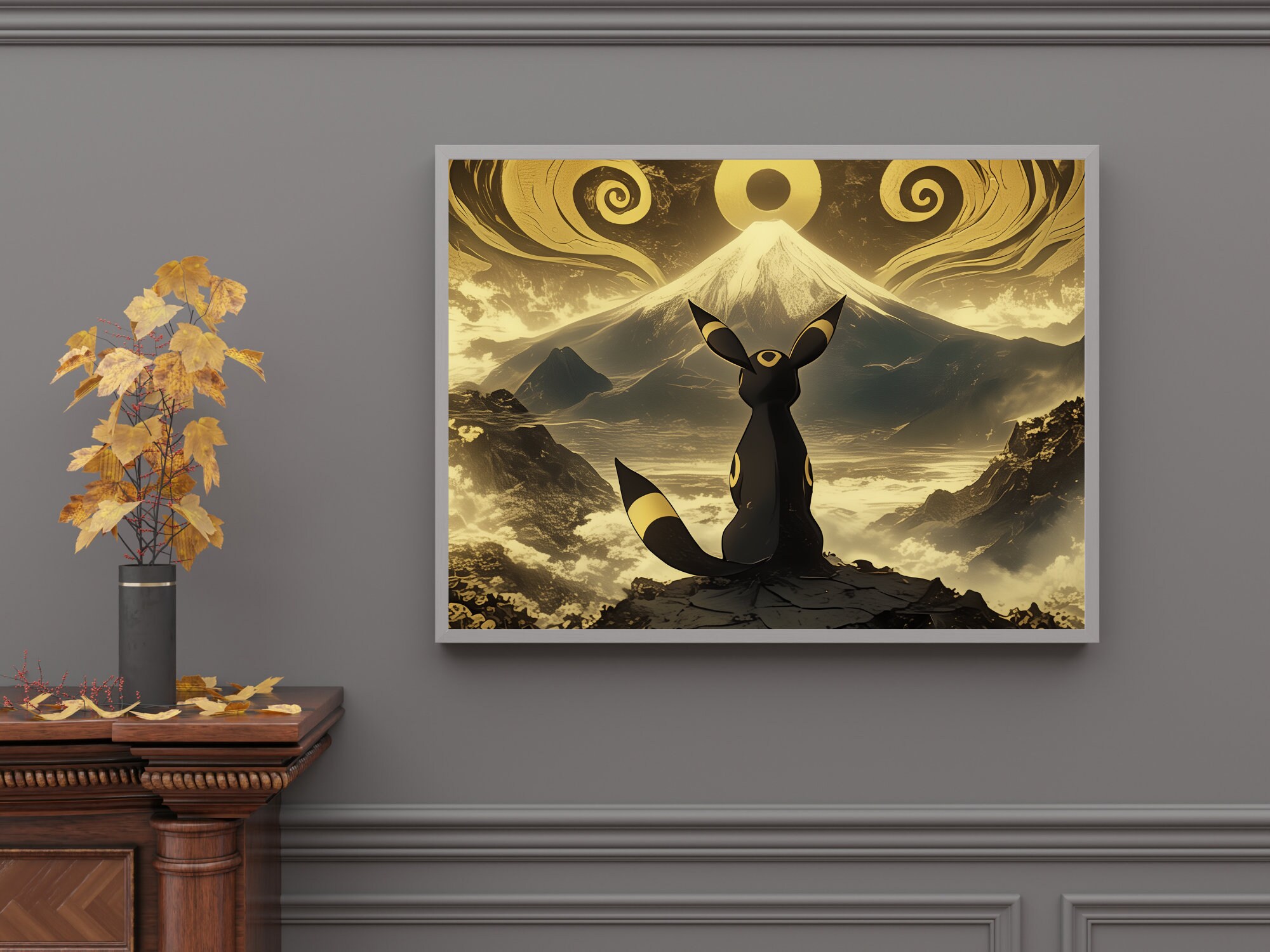 Umbreon Pokemon, Anime Poster, High Quality, Printable Wall Art ...
