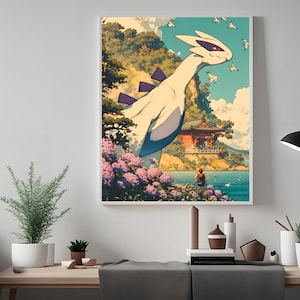 Gengar, Lugia Pokemon, Bundle, Anime Poster, High Quality, Printable ...