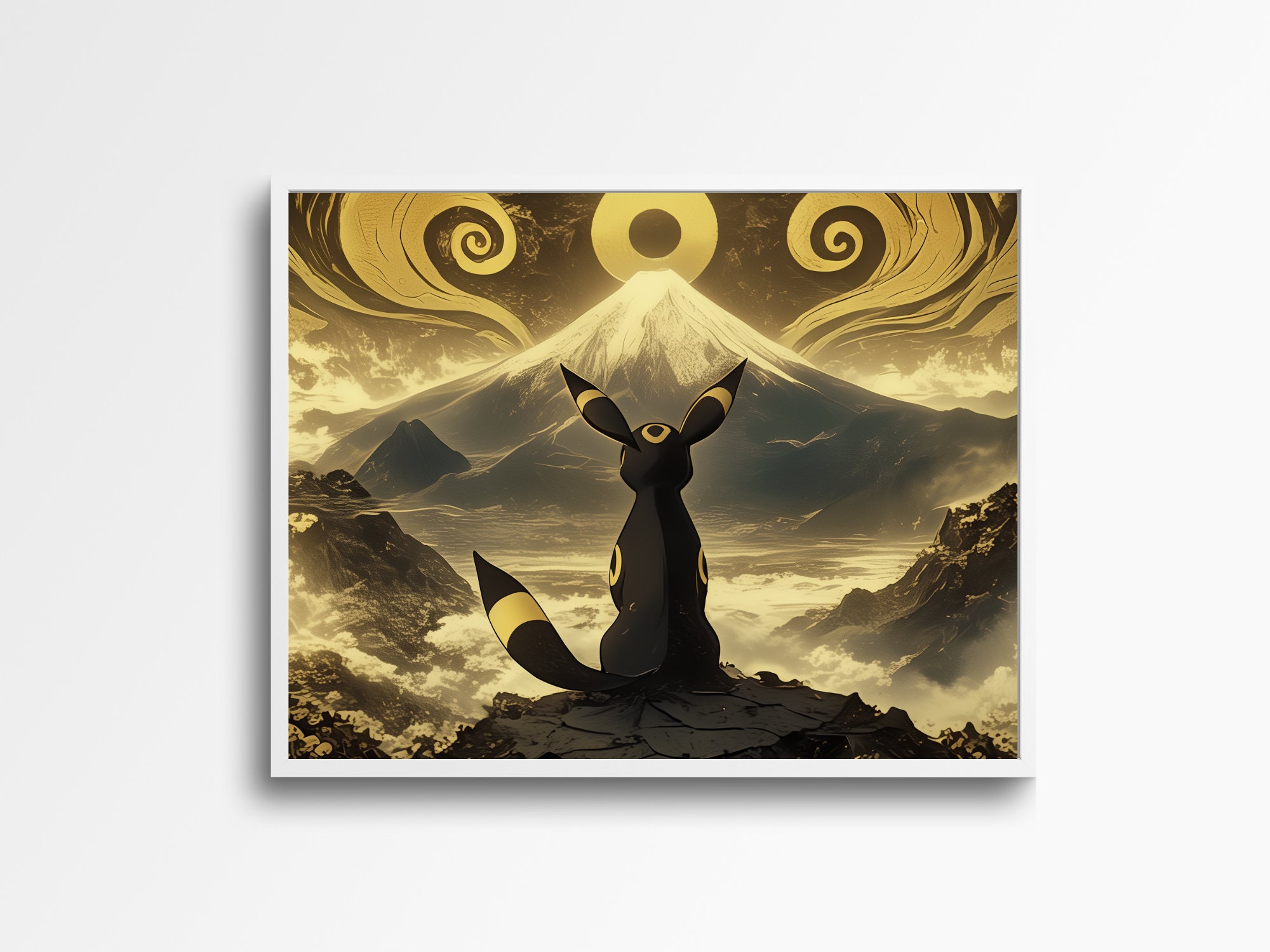 Umbreon Pokemon, Anime Poster, High Quality, Printable Wall Art ...