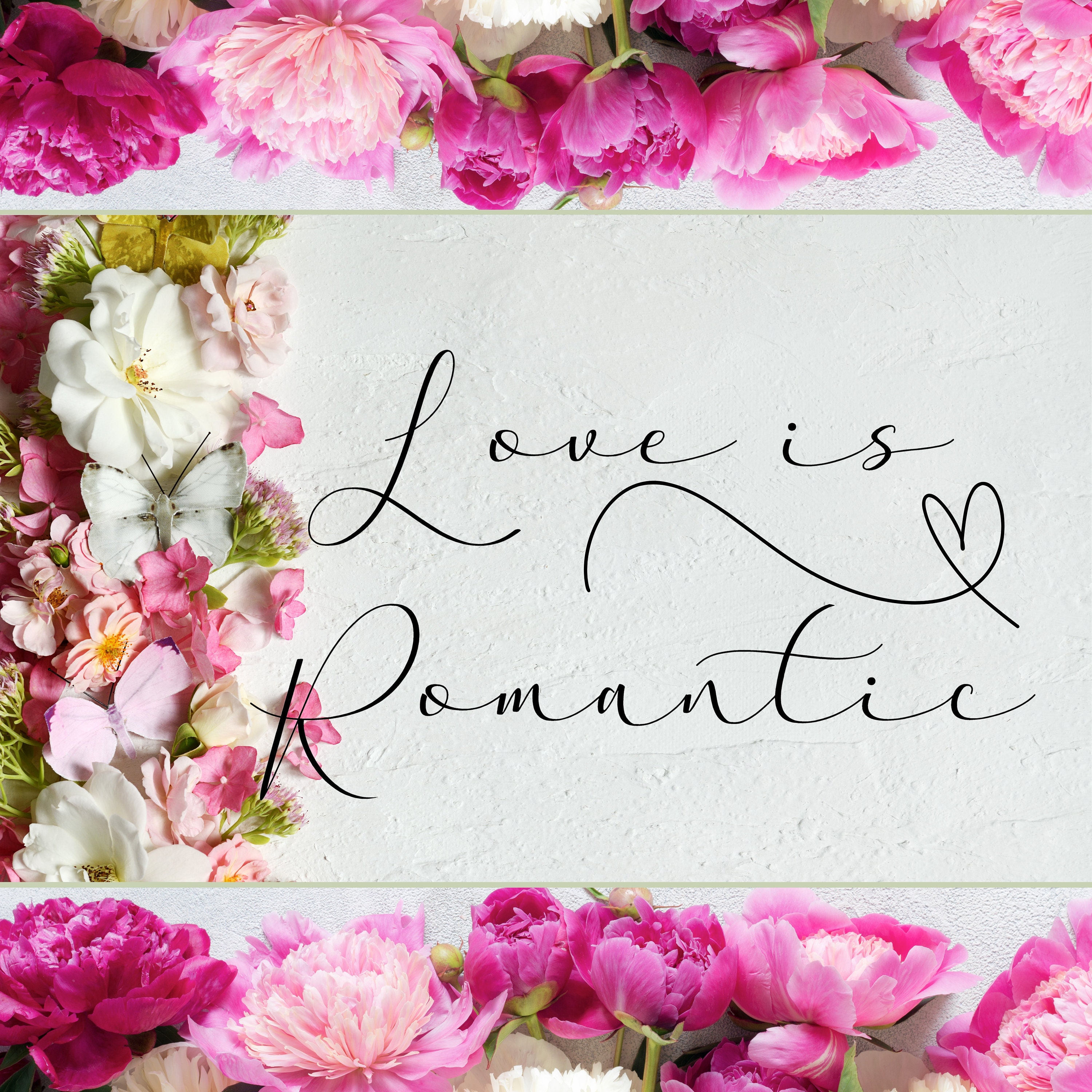 Romantic Font Calligraphy Font, Modern Handwritten Font, Digital Font ...