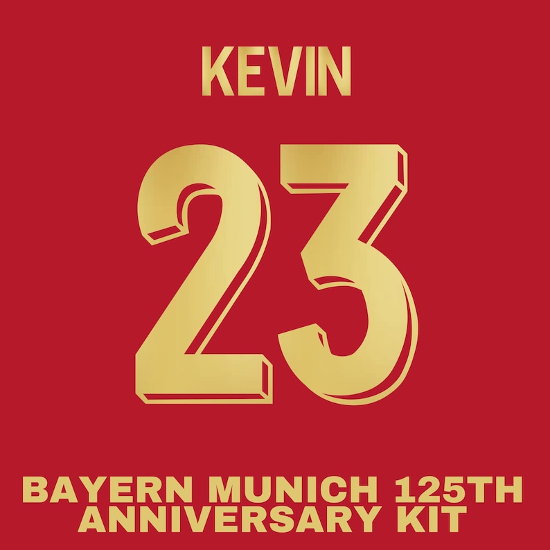 Bayern Munich 125th Anniversary Kit – Digital Download for Shirts ...