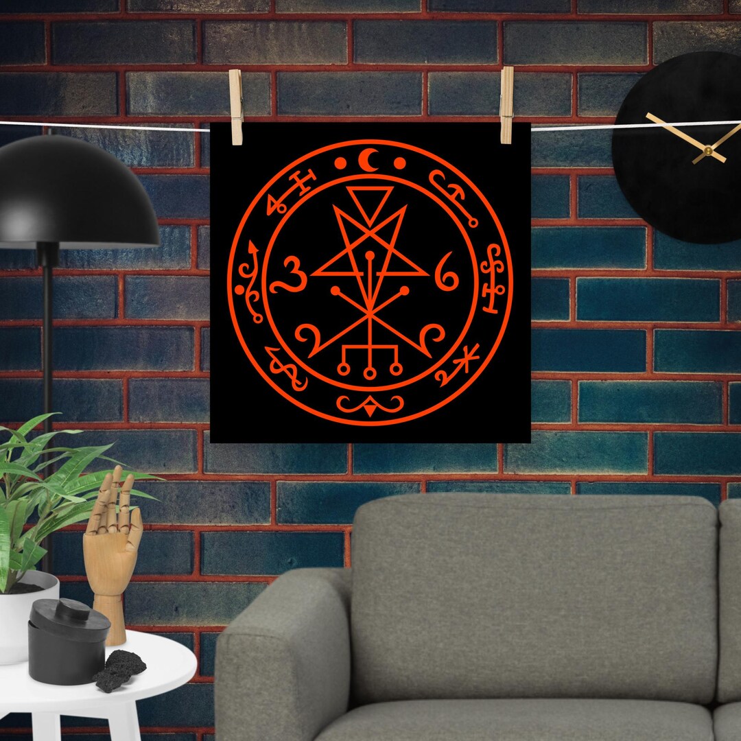 Lilith Throne Seal (photo Paper Poster) - Etsy