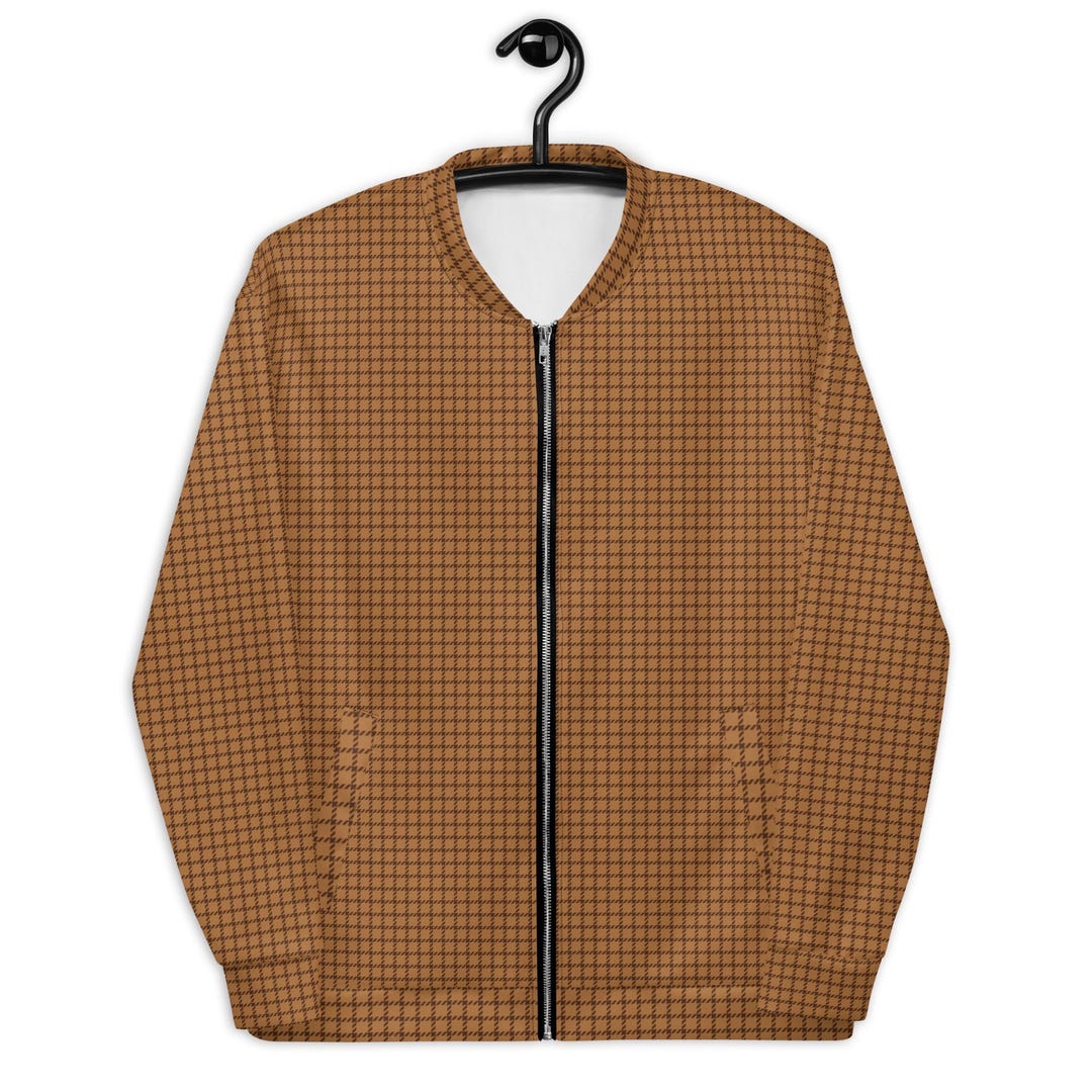 Tattersall Twist Bomber Jacket - Etsy