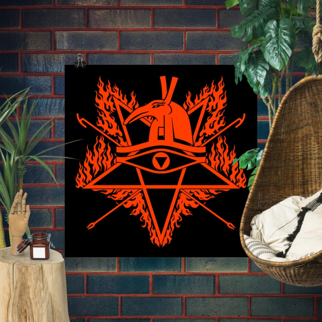 Set’s Storm Sigil (photo Paper Poster) - Etsy