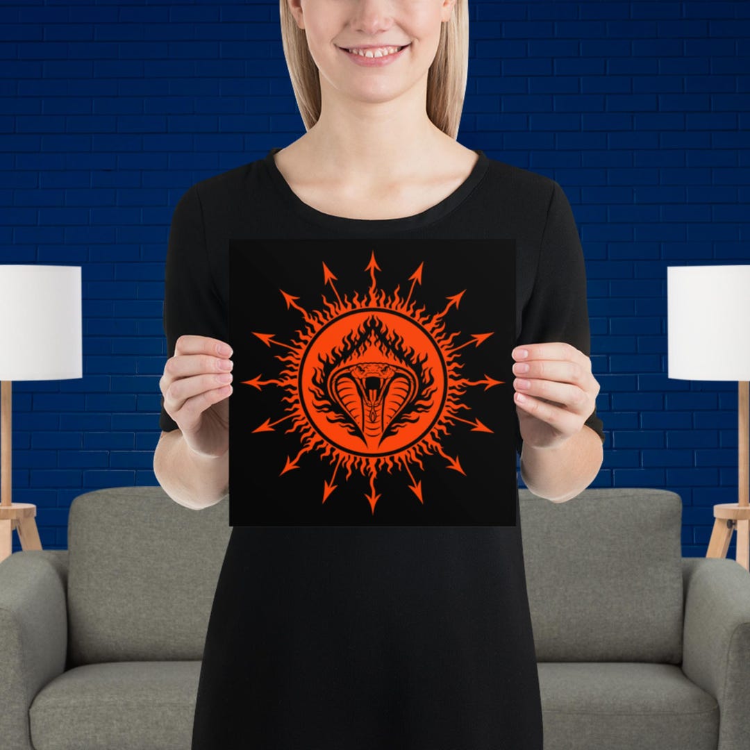 Sekhmet Solar Serpent Sigil (photo Paper Poster) - Etsy
