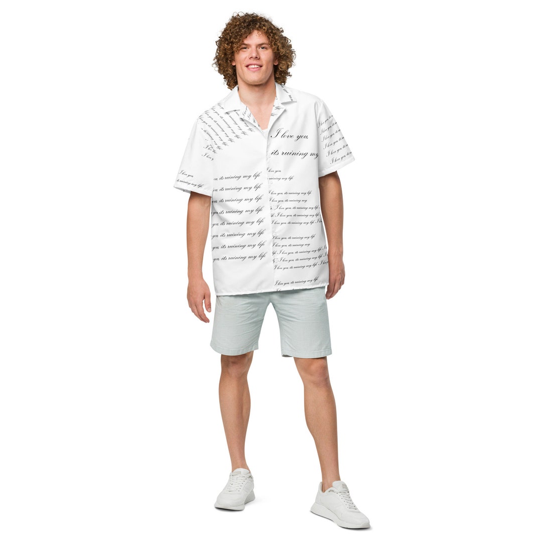 Fortnight Inspired Button Shirt | Tortured Poet Shirt | Men's Taylor ...