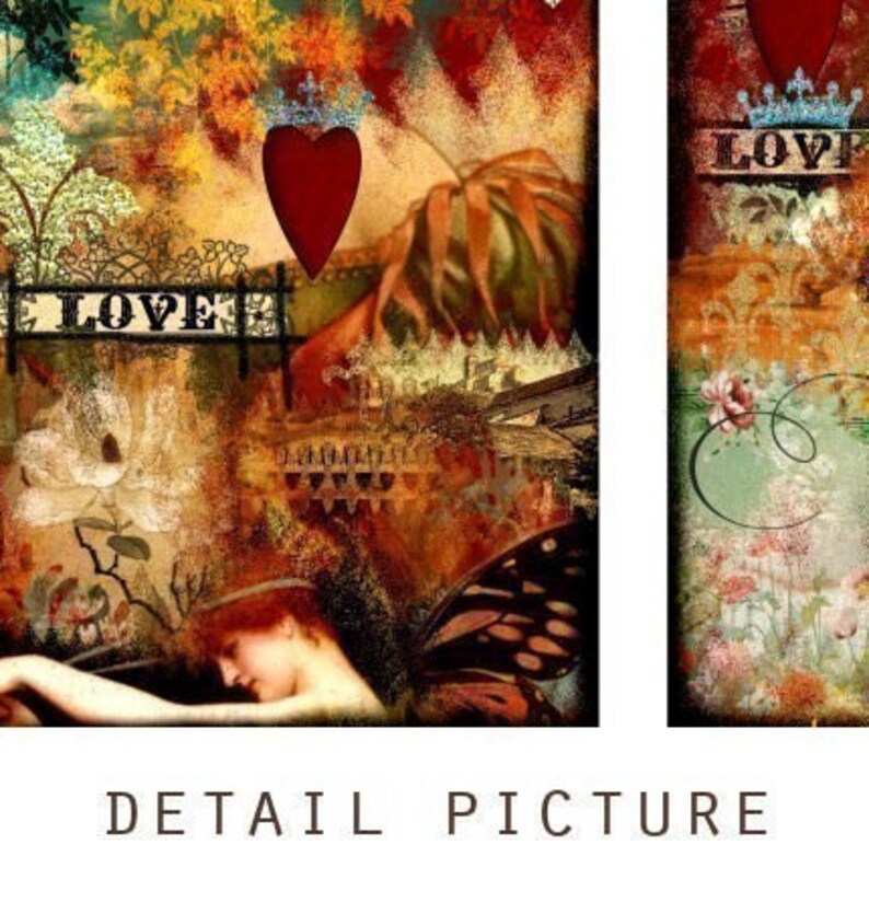 ATC Altered Art Women Digital Collage Print Sheet No71 - Etsy