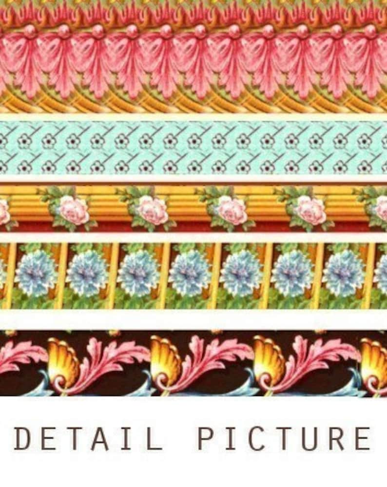 Borders Digital Collage Print Sheet No170 - Etsy