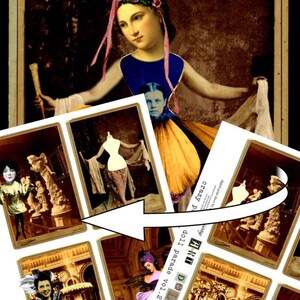 Paper Doll Kit Mix and Match Endless Vol.2 6 Digital Collage Print ...