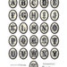 Alphabet on Porcelain Ovals Digital Collage Print Sheet No131 - Etsy