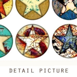 One Inch Stars Digital Collage Print Sheet No138 - Etsy
