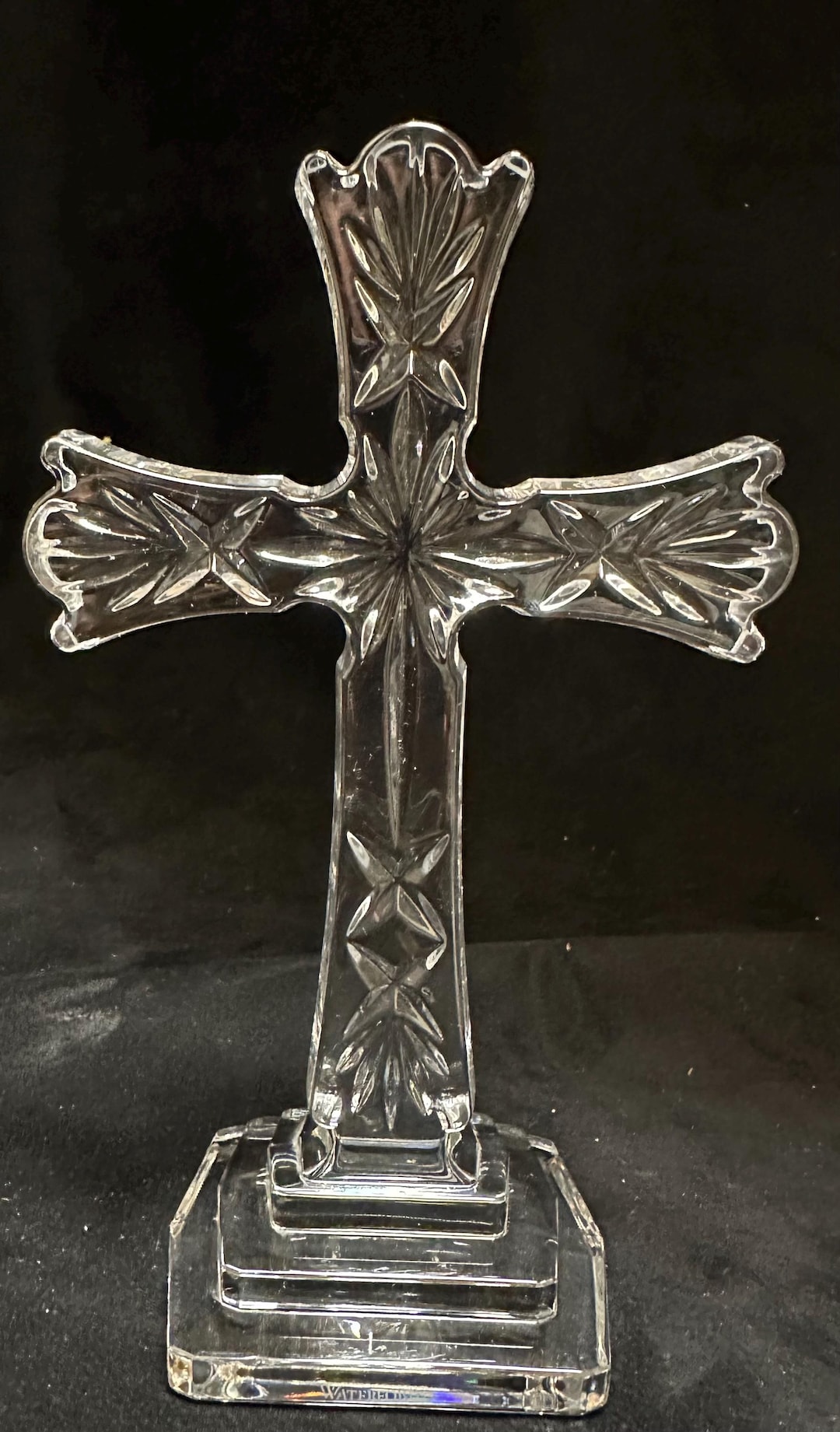 Waterford Crystal Standing Cross 8” - Etsy