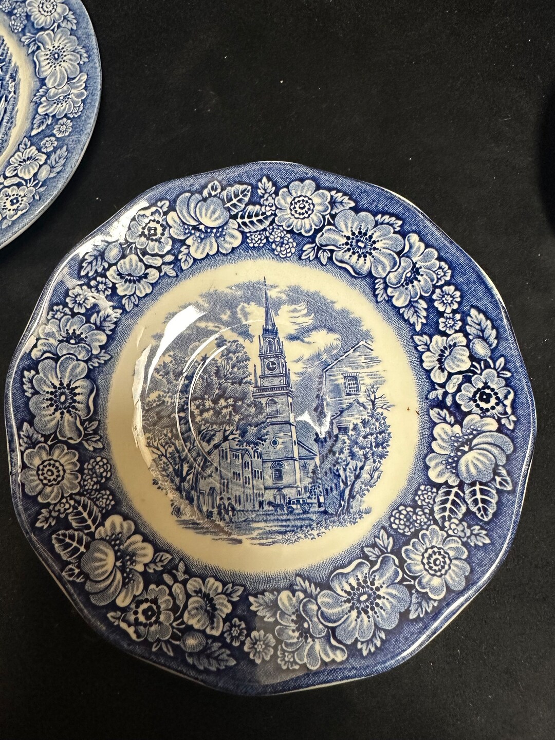 Historic Colonial Scenes “liberty Rule” 6” Plates - Etsy