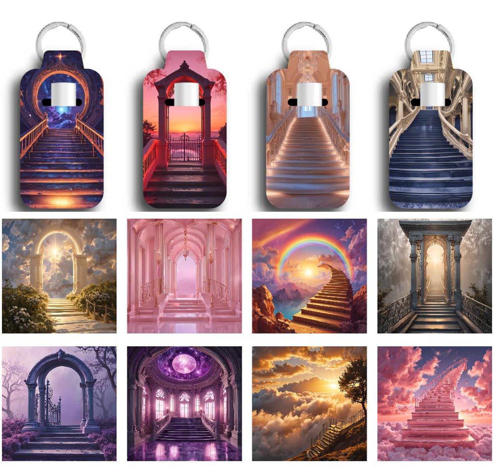 5000 Heaven Gates Wraps, Lip Balm Holder Sublimation Wraps, Skinny Lip ...