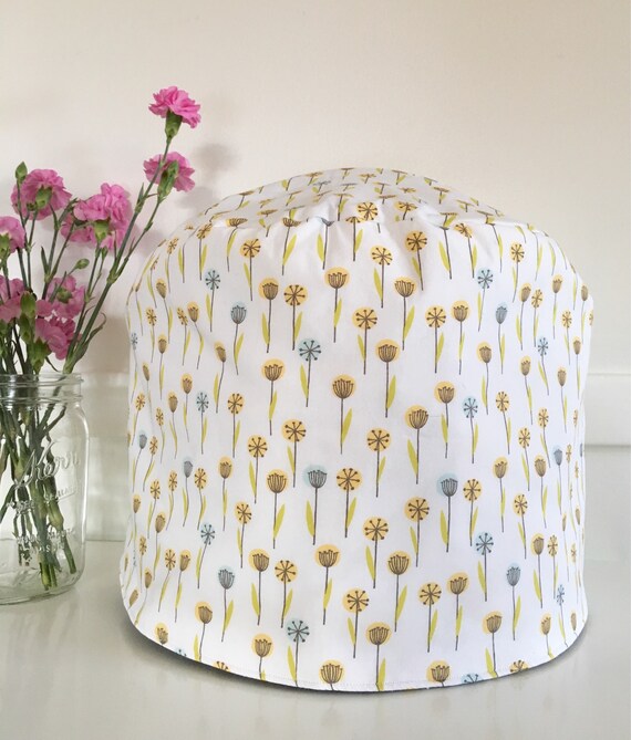 Instant Pot Cover Reversible Floral and Stripes on White | Etsy