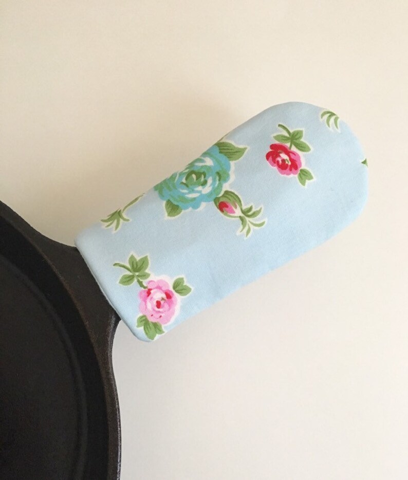 Cast Iron Skillet Pan Handle Cover - Etsy