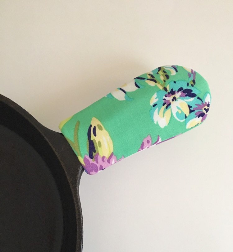 Cast Iron Skillet Pan Handle Cover | Etsy