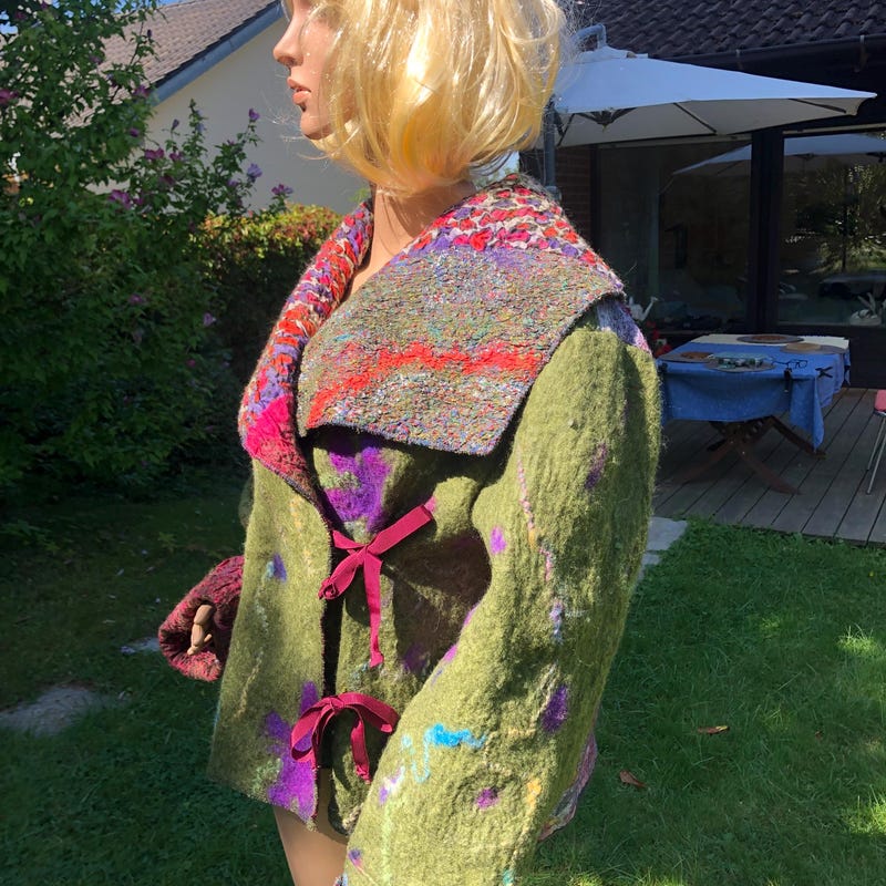 Nuno Felt Jacket - Etsy