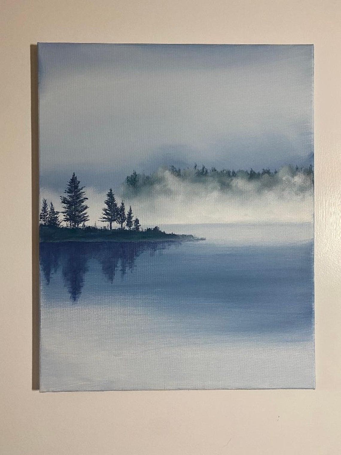 Original Acrylic Landscape Painting 16X20 - Etsy