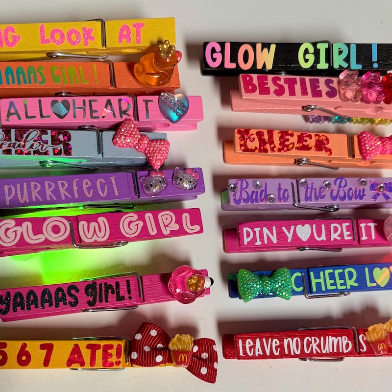 Cheer Pin Sets - Etsy UK