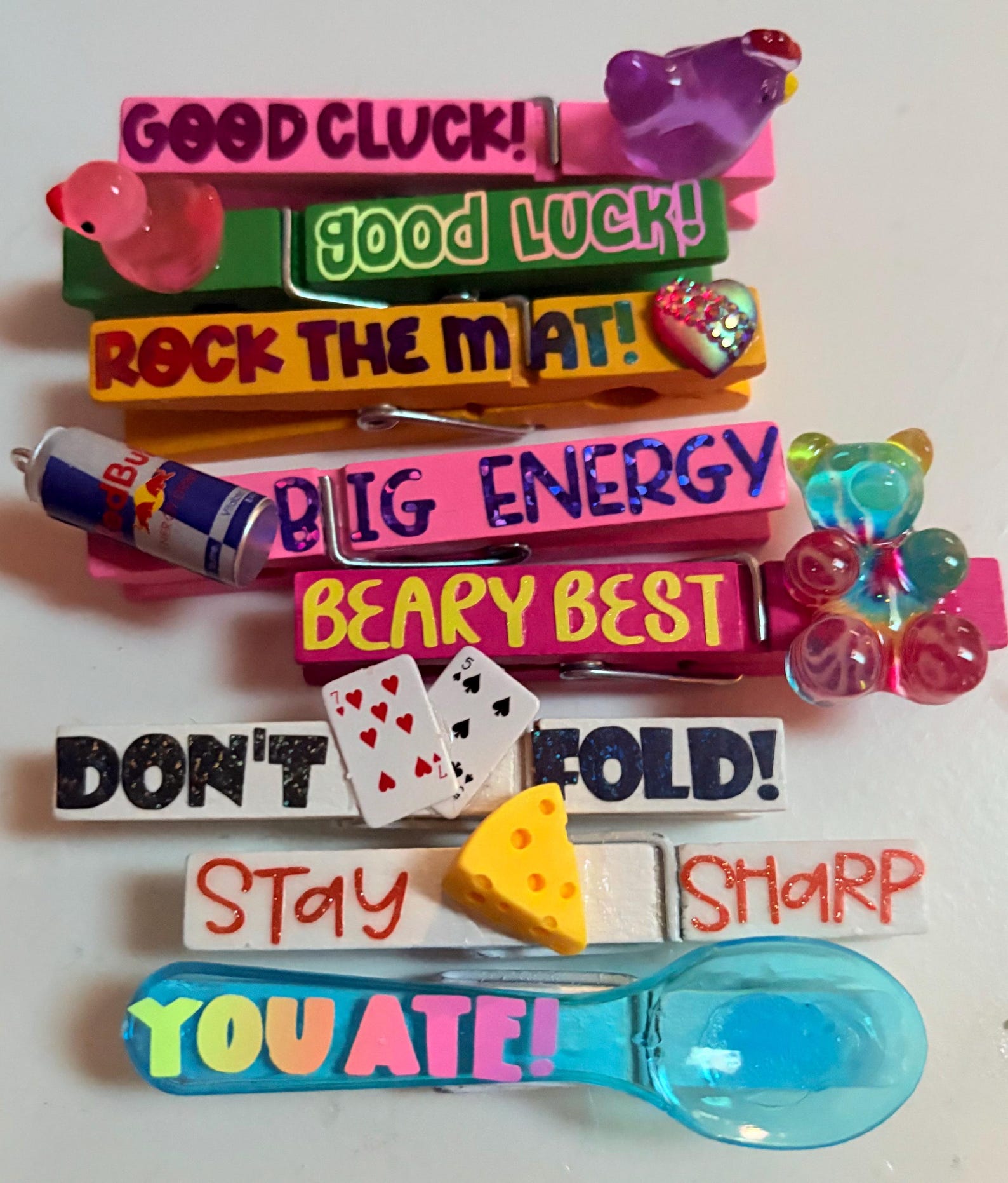 Set of 5 Fun Cheer Pins! Pick Your Own! - Etsy