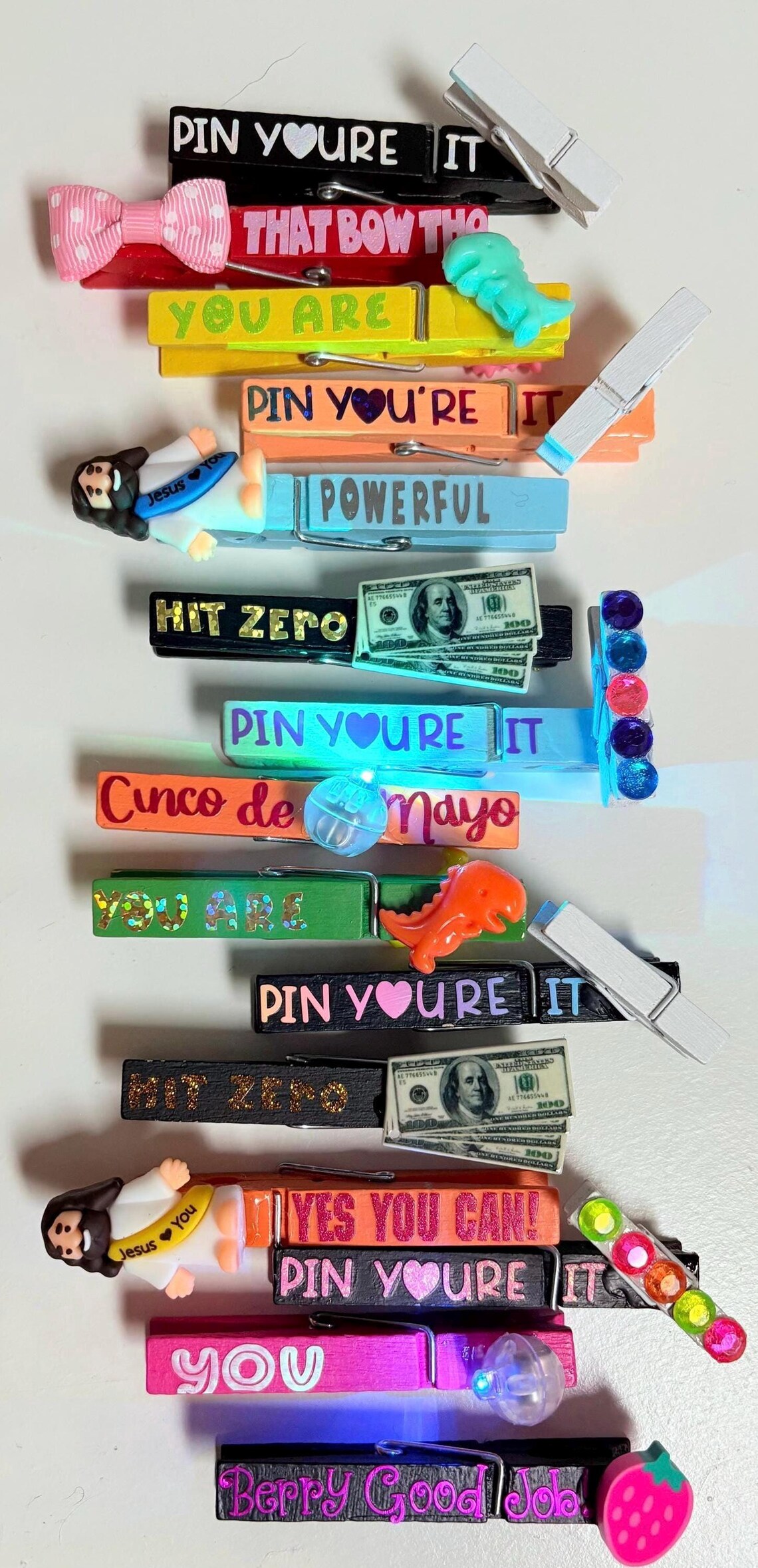 Set of 5 Fun Cheer Pins! Pick Your Own! - Etsy