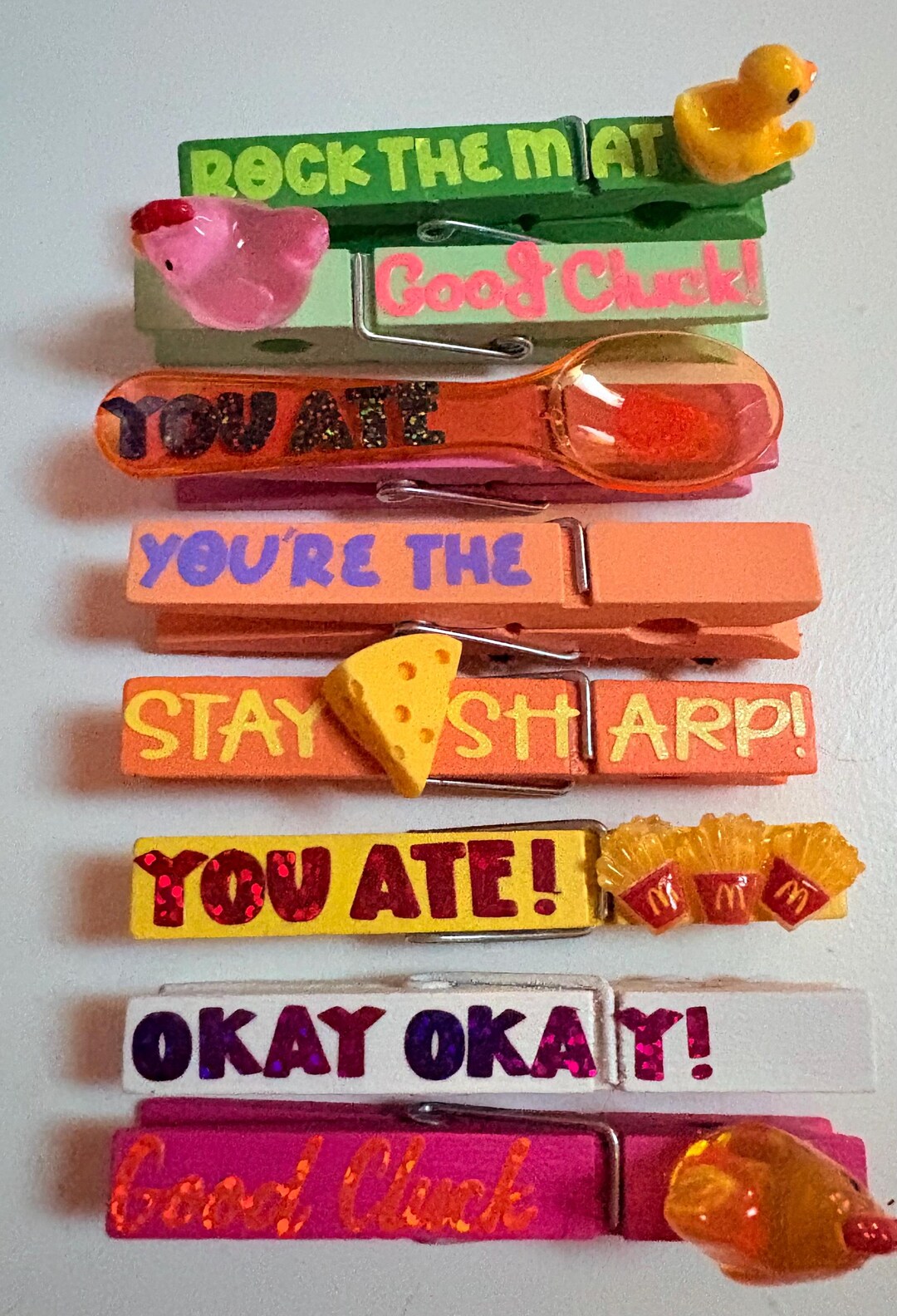 Set of 5 Fun Cheer Pins! Pick Your Own! - Etsy