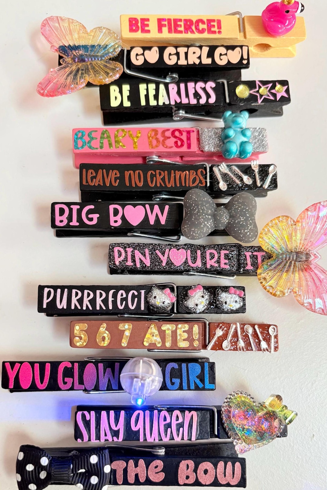 Set of 5 Fun Cheer Pins! Pick Your Own! - Etsy