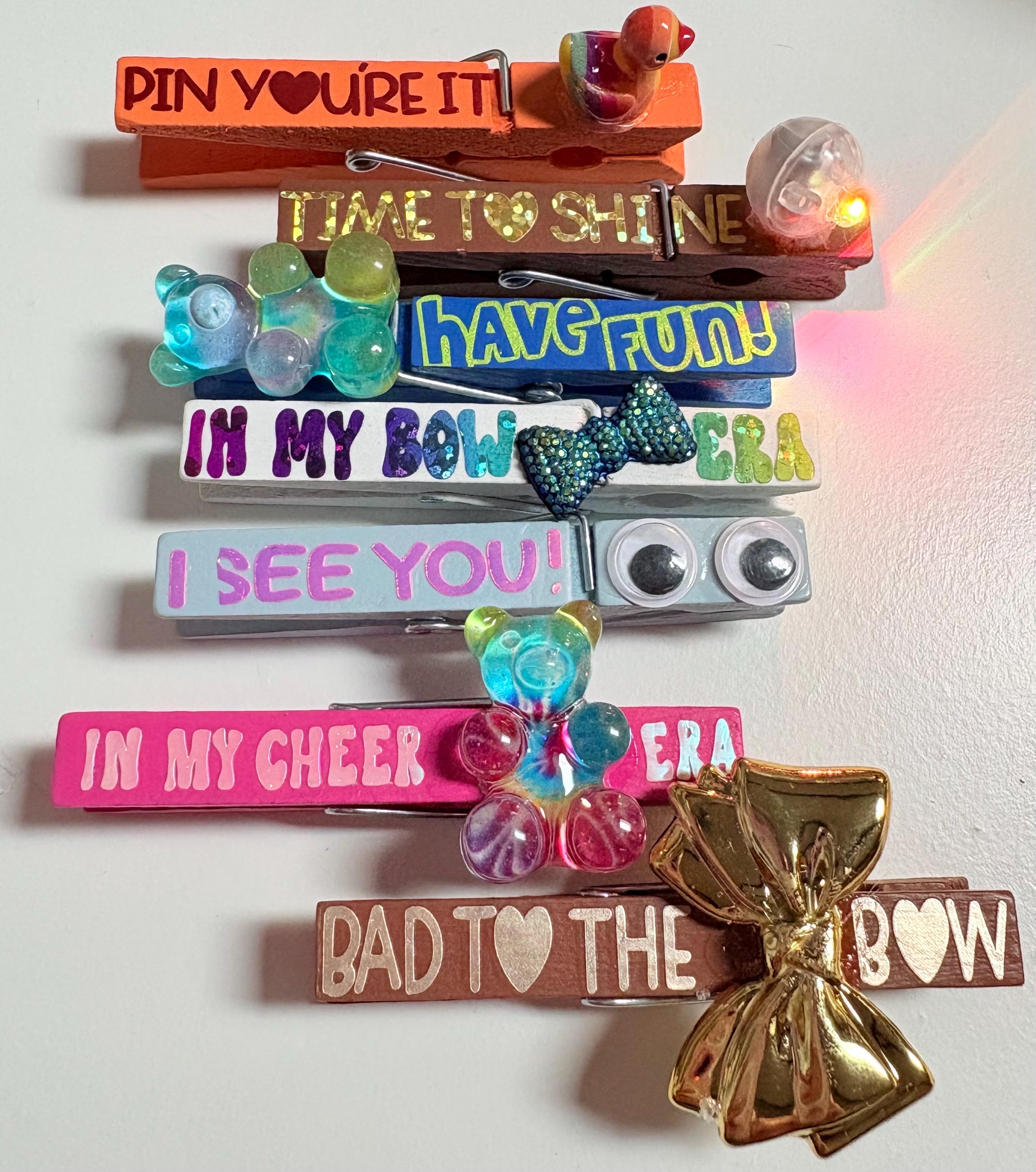 Set of 5 Fun Cheer Pins! Pick Your Own! - Etsy