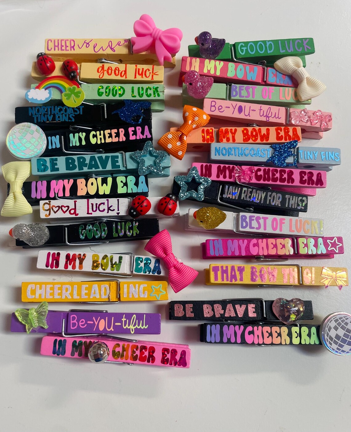 Set of 5 Fun Cheer Pins! Pick Your Own! - Etsy