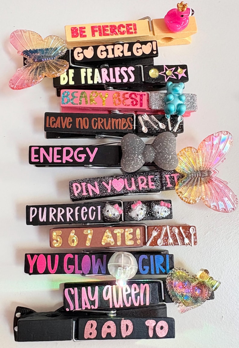 Set of 5 Fun Cheer Pins! Pick Your Own! - Etsy