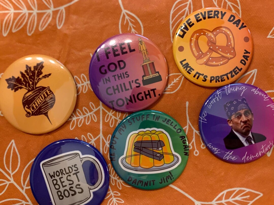 The Office Magnet Set Set of 6 - Etsy