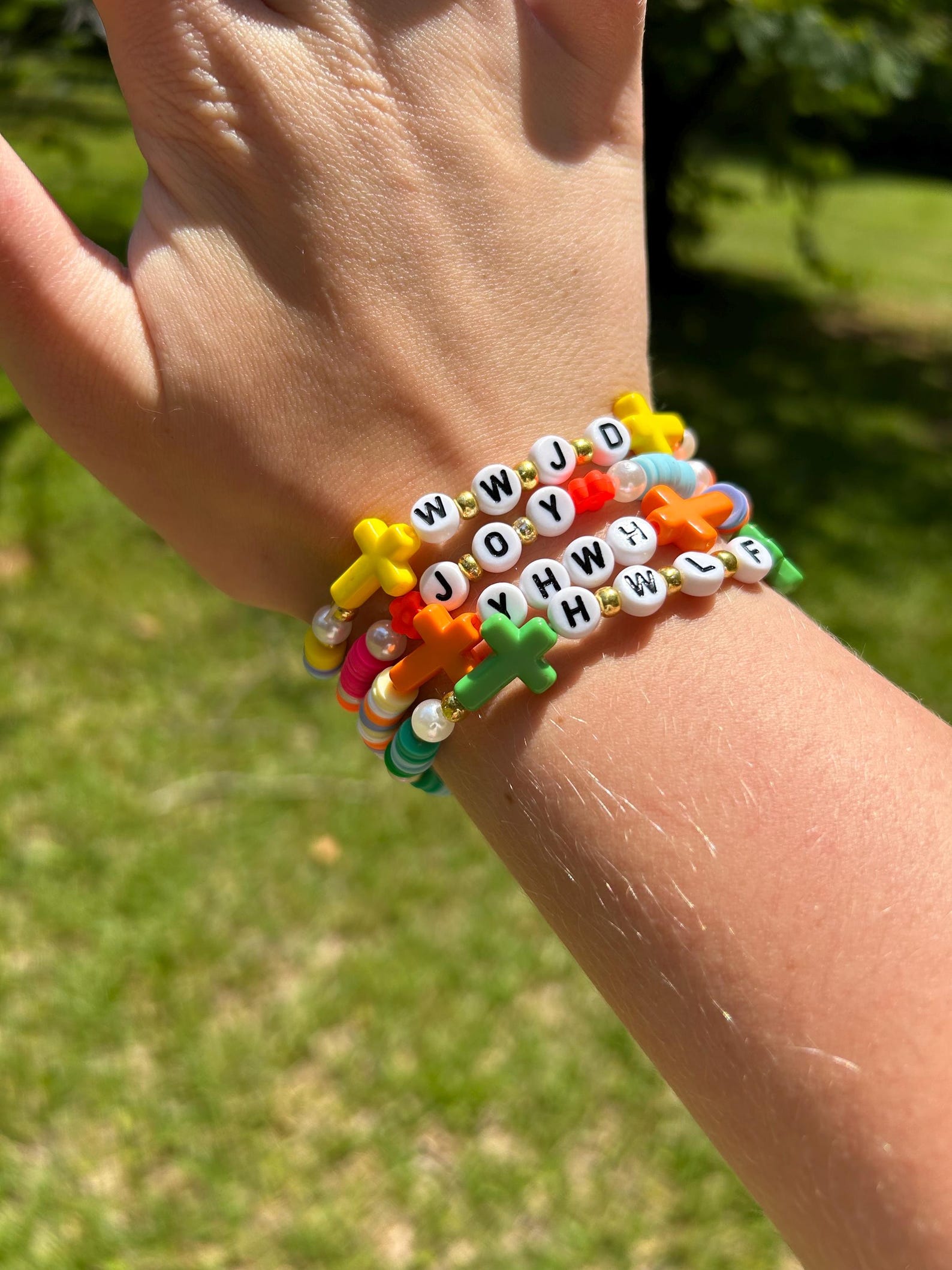 Christian Beaded Bracelets - Etsy