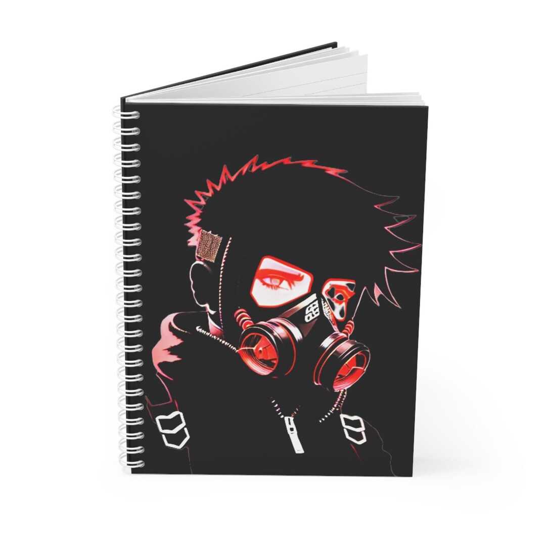 Cyberpunk Spiral Notebook Sci-fi Gamer Journal, Futuristic Writing ...