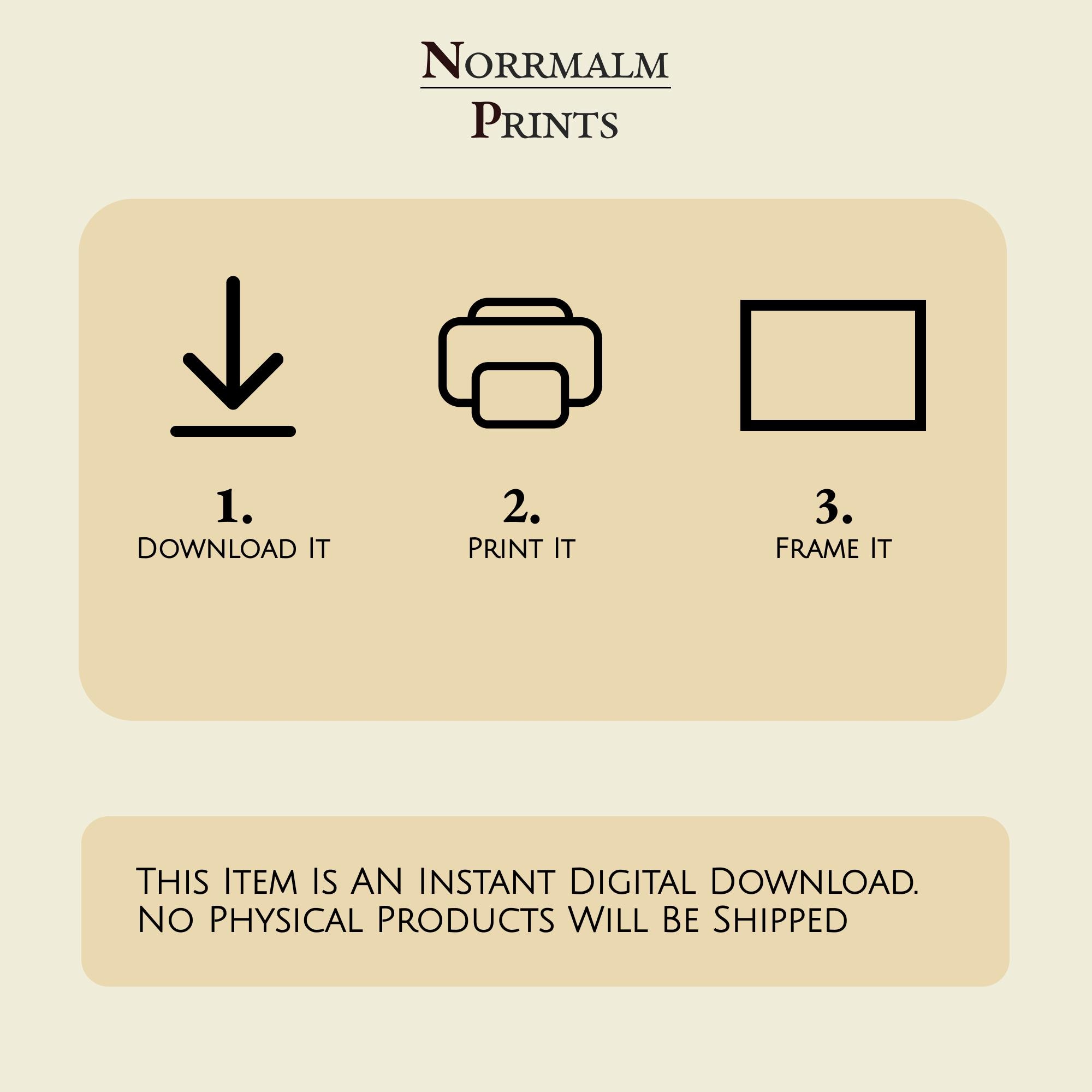 Printable Skiers Racing Down Mountain Slope Wall Art, Winter Alpine ...