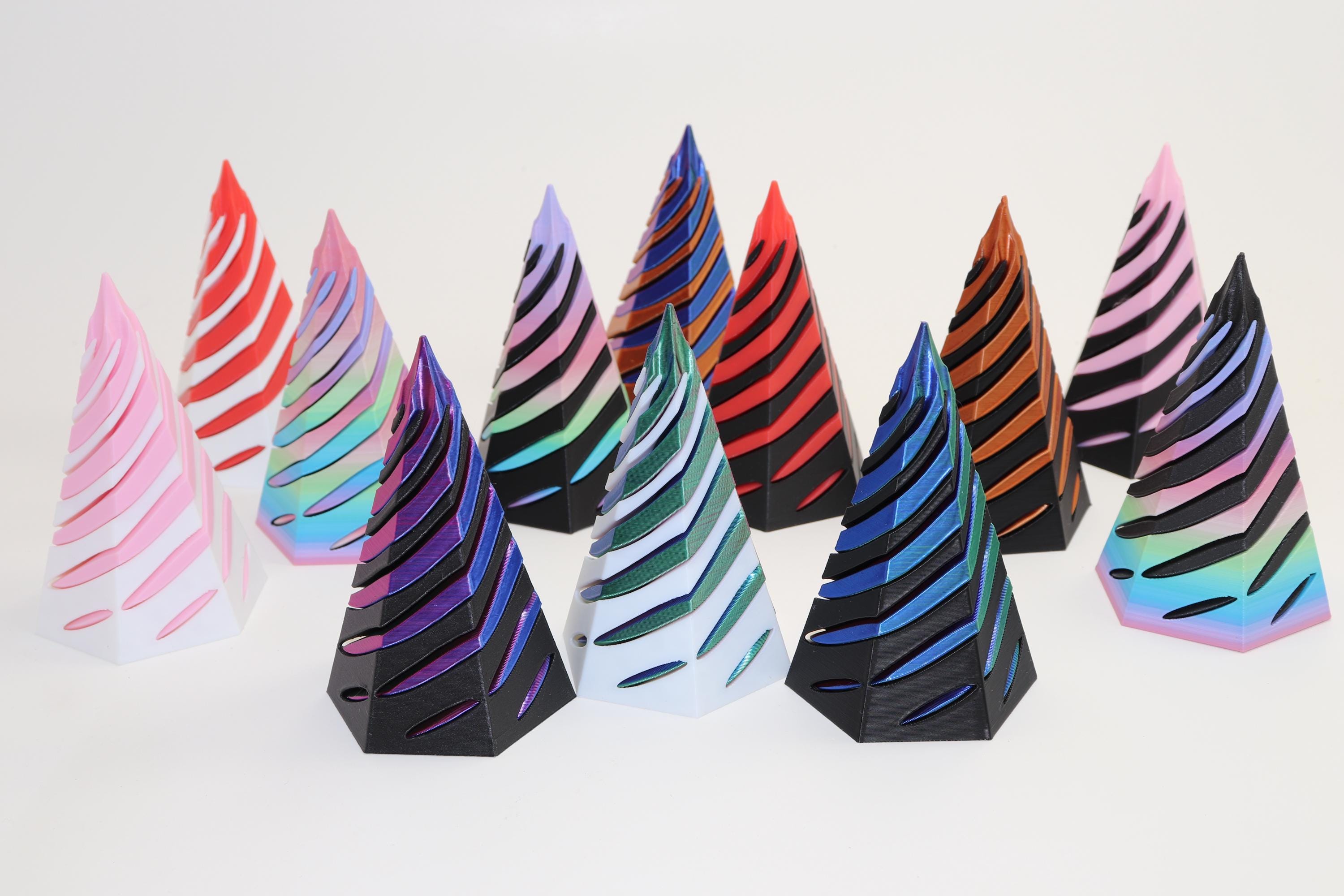 Vortex Spinner Fidget Impossible Passthrough 3d Printed Toy - Etsy